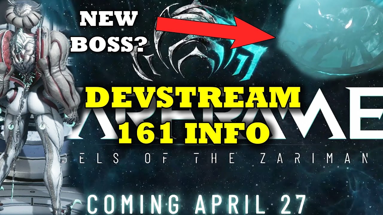 Devstream 161 Overview! Angels Of The Zariman April 27th! New Warframe Weapons Missions! - YouTube