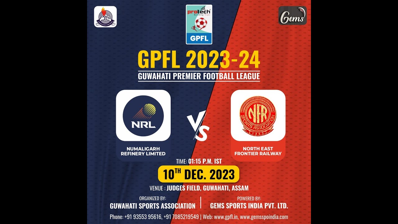 Protech GPFL 2023 | Guwahati || Opening Ceremony & Match || NRL vs NFR ...