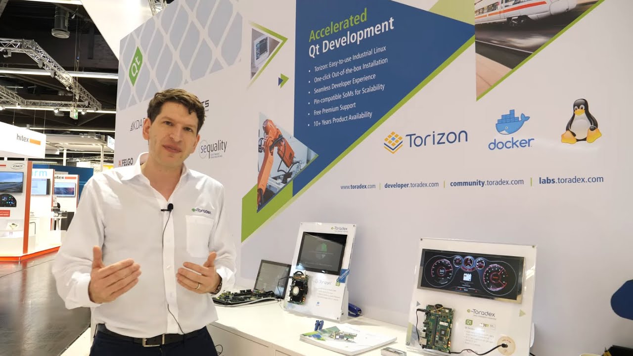 Qt on Toradex Verdin with the i.MX 8M Mini and Nano - YouTube