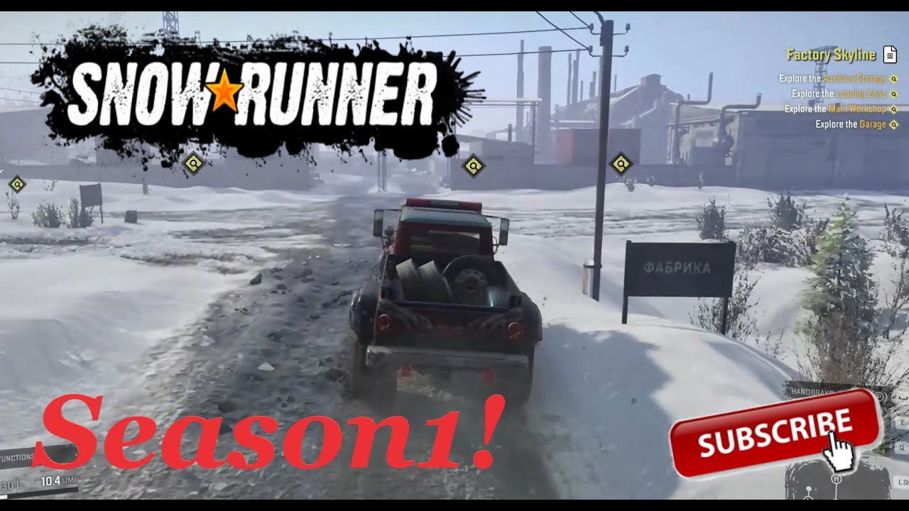 Snow Runner Factory Skyline Kola Peninsula, Russian Federation (Season ...