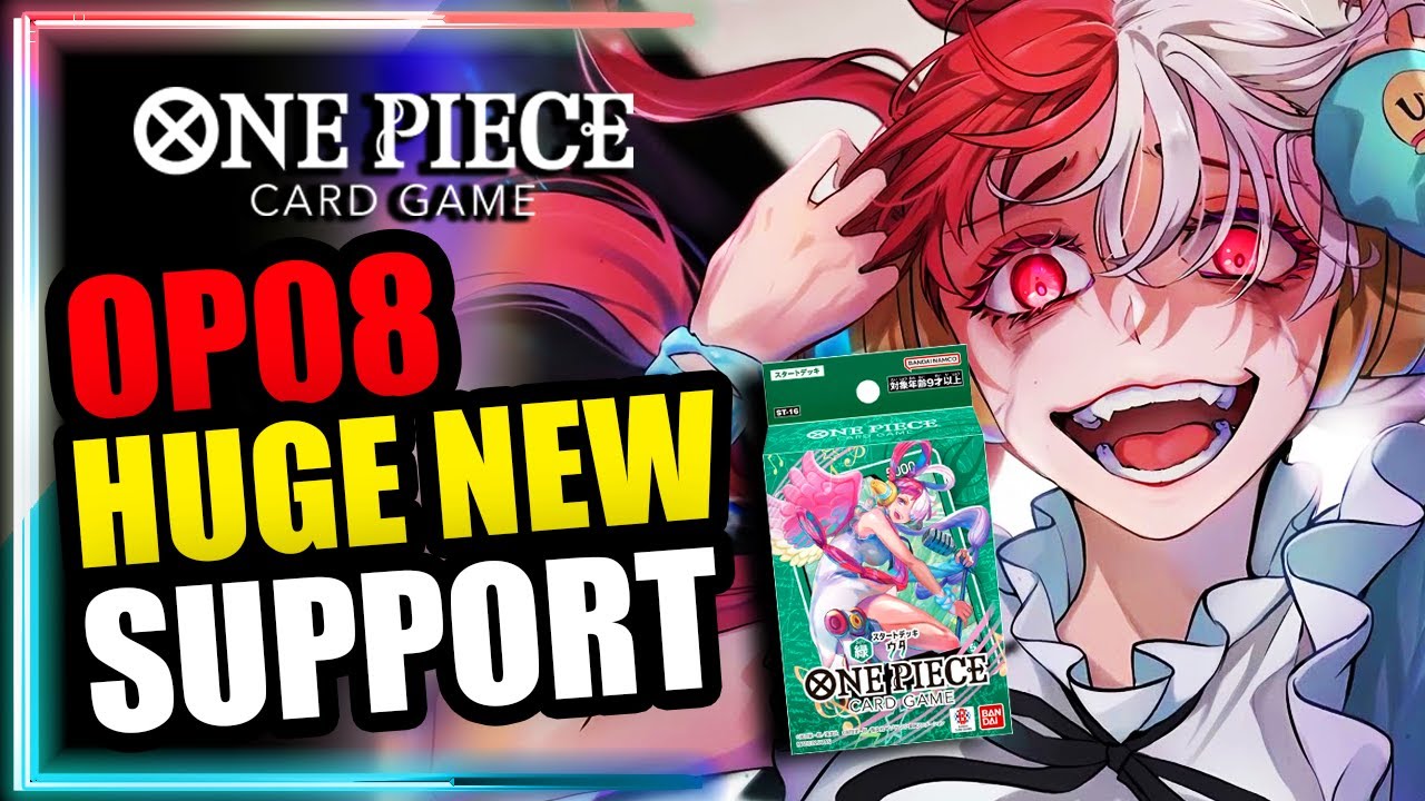 NEW OP08.5 Green UTA deck is amazing! | One Piece TCG - YouTube