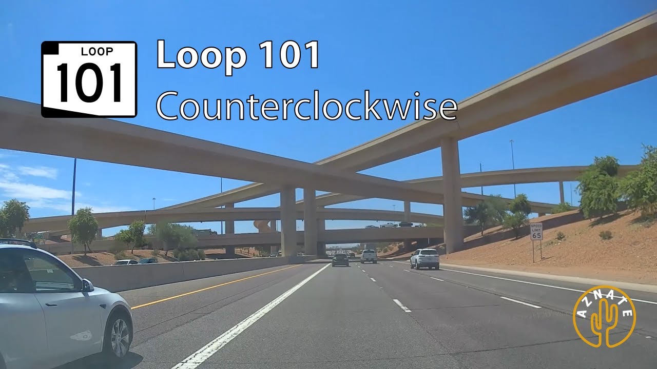 Arizona Loop 101 Counterclockwise - Timelapse Drive - YouTube