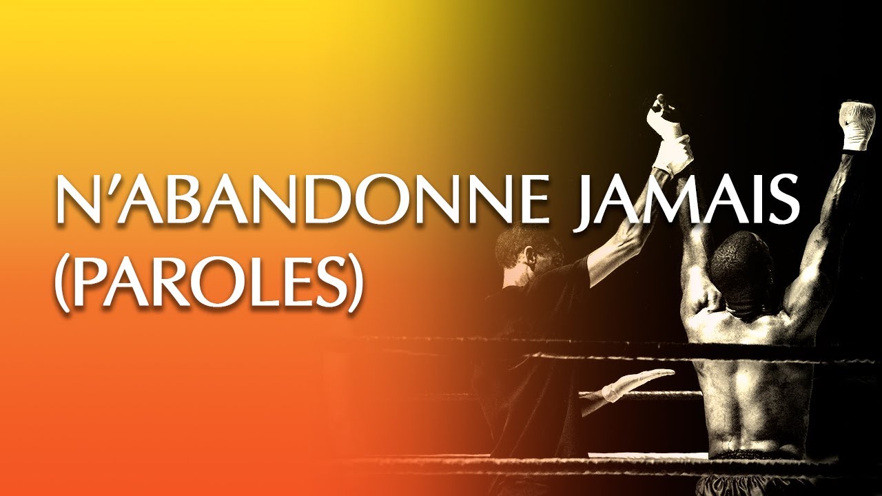 Bweka - N'abandonne jamais (Paroles) - YouTube