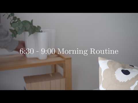 6:30 - 9:00 AM | Early Spring Morning Routine | Calm & Productive | Slow Living in Finland