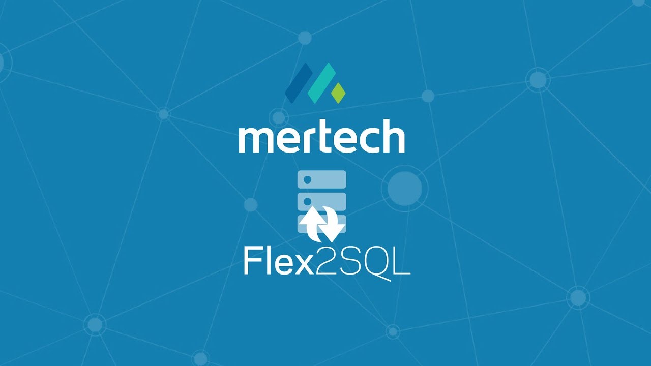 Flex2SQL - Version 11 - Mertech Data - Jul 2011 - YouTube