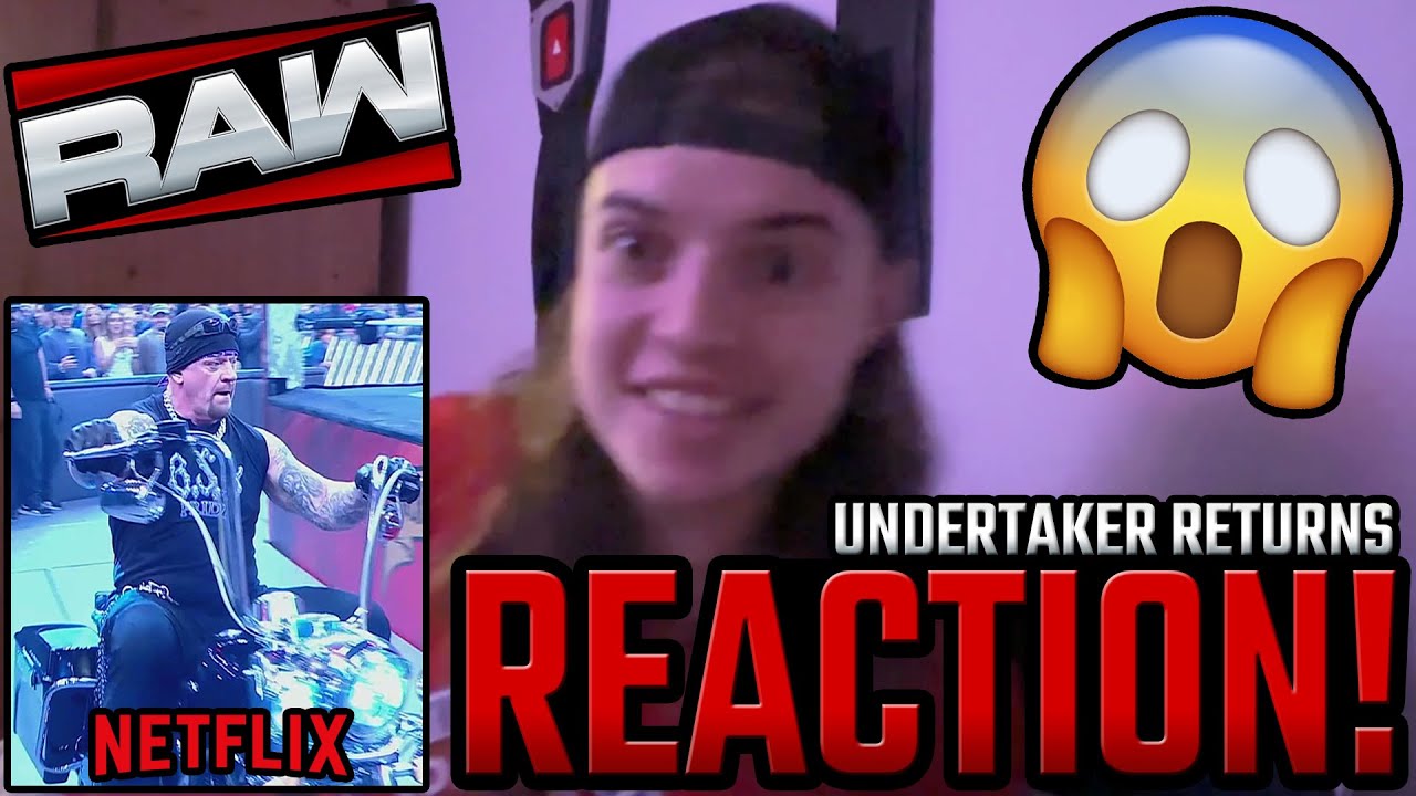 UNDERTAKER RETURN REACTION!! *SHOCKING* WWE RAW ON NETFLIX REACTIONS ...