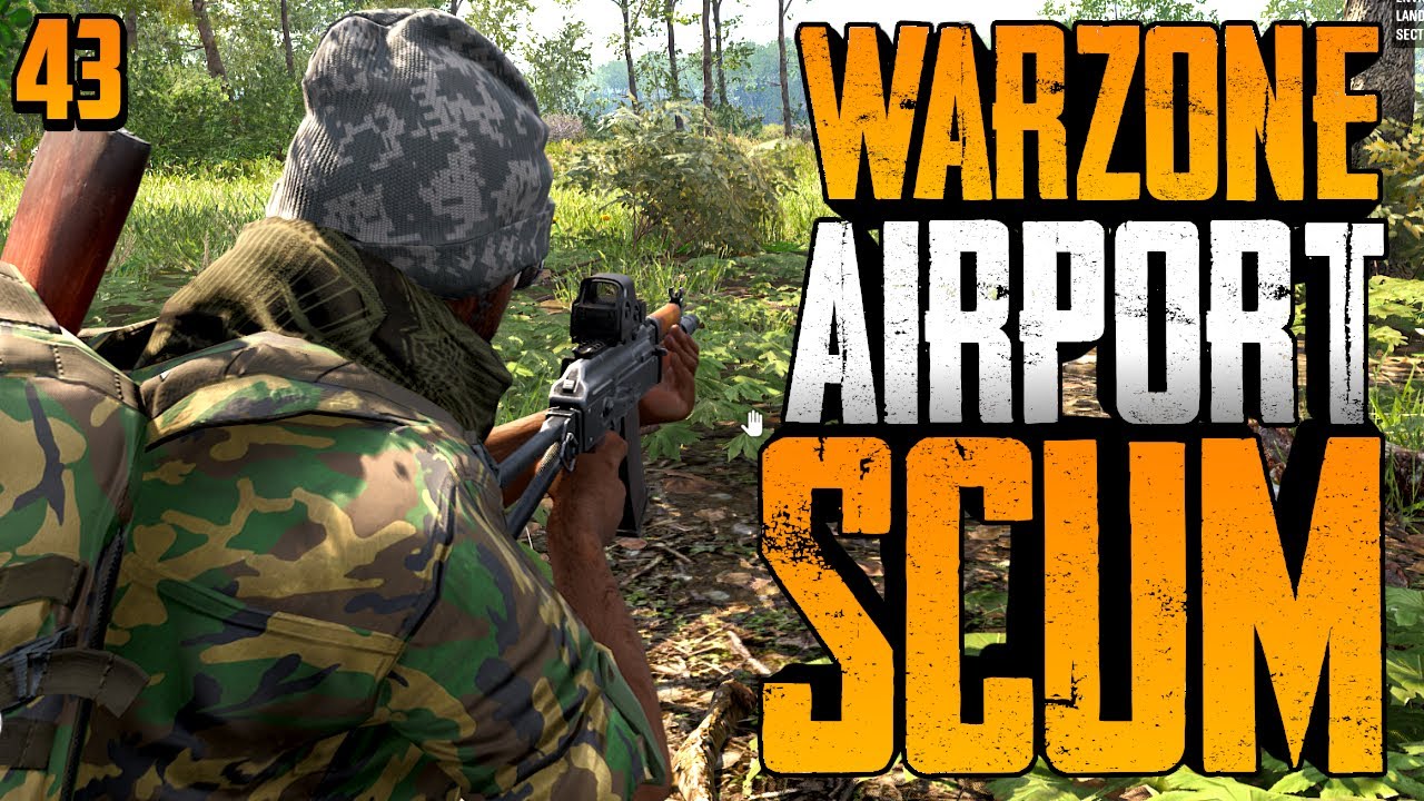 SCUM 43 | ¡WARZONE! 🔥 AEROPUERTO | SCUM PvP Español | Ryoga - YouTube