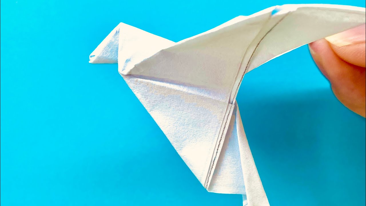 How to make an Origami Dove 🕊 - YouTube