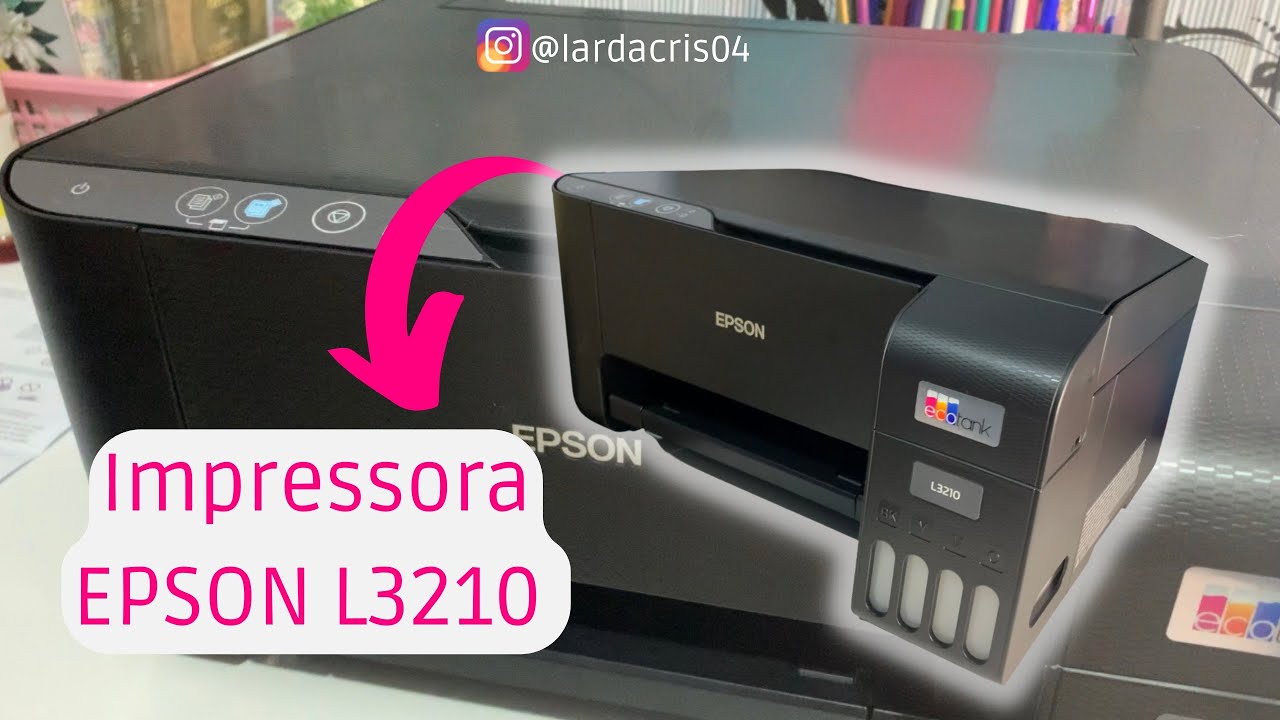 UNBOXING: Impressora EPSON L3210 ECOTANK - YouTube