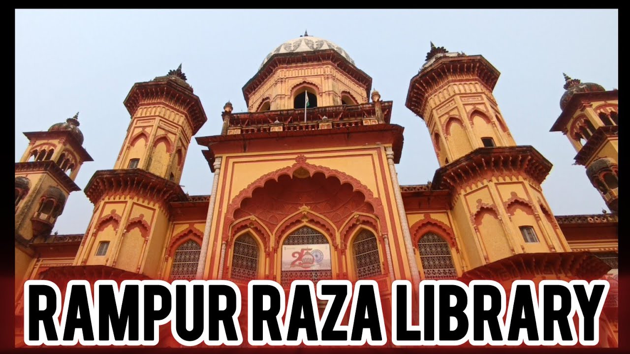 RAMPUR RAZA LIBRARY & MUSEUM COMPLETE TOUR 📚 📖 Rampur Vlog ️ - YouTube