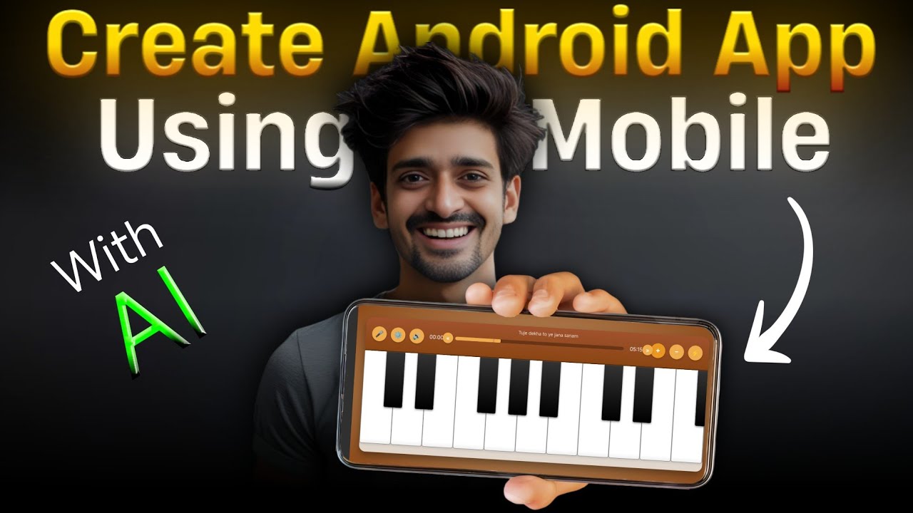 Create Android Apps Using Ai On Mobile No Coding Needed Youtube
