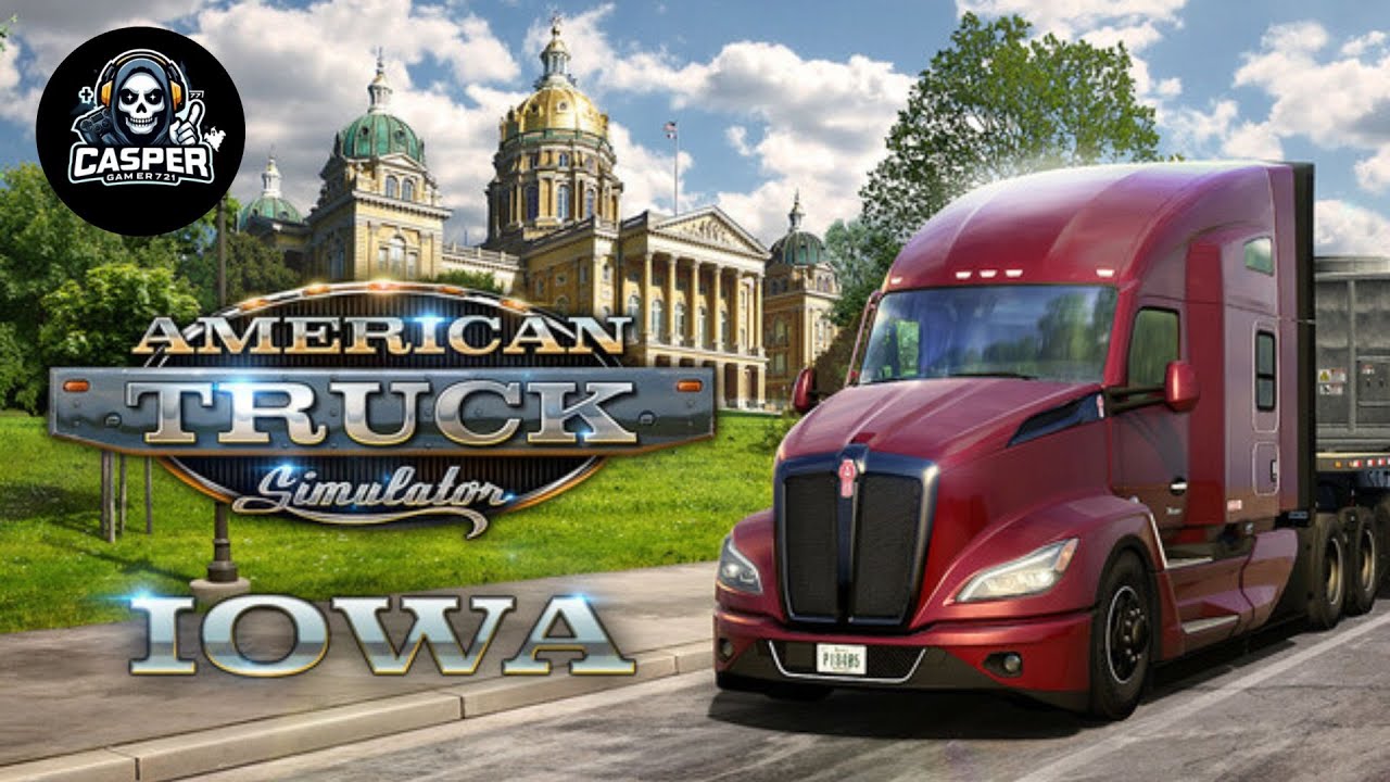 American truck simulator / Iowa Map Dlc / first look episode 3 / steam ...