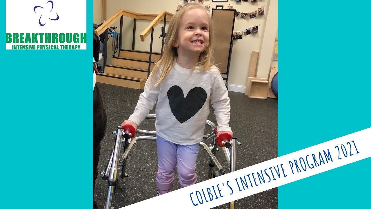 Colbie's Intensive Physical Therapy Program At Breakthrough - YouTube