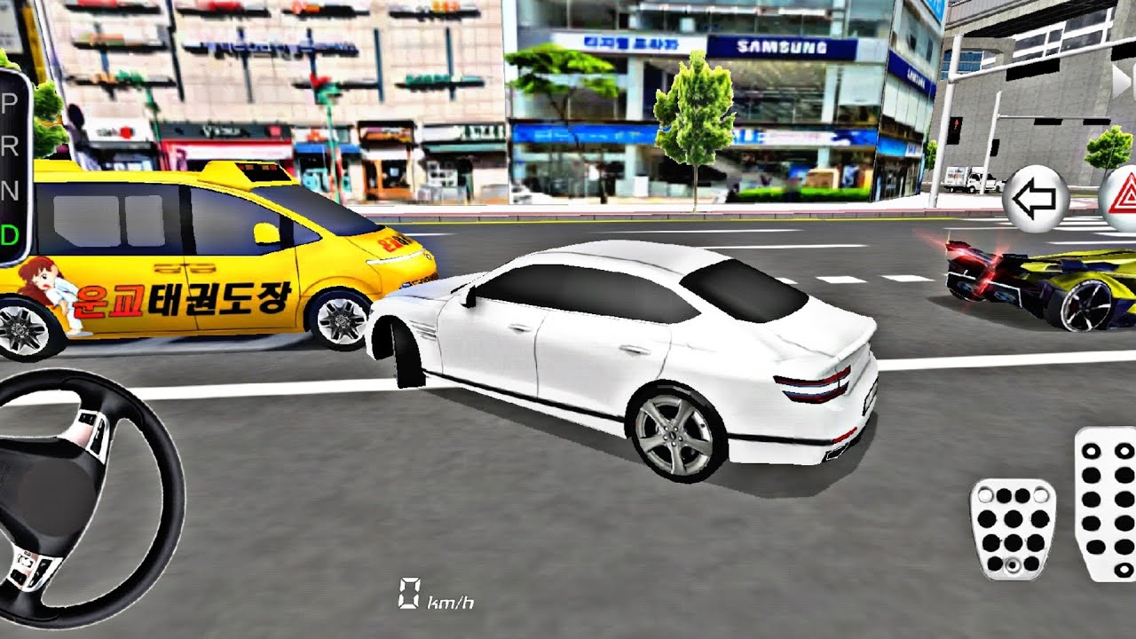 COLLECT MY WHITE CAR VS YELLOW MINI BUS --3D DRIVING CLASS–2 IN NEW ...