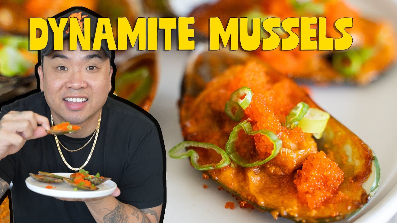 How to Make: Dynamite Mussels - The Easiest Appetizer! - YouTube
