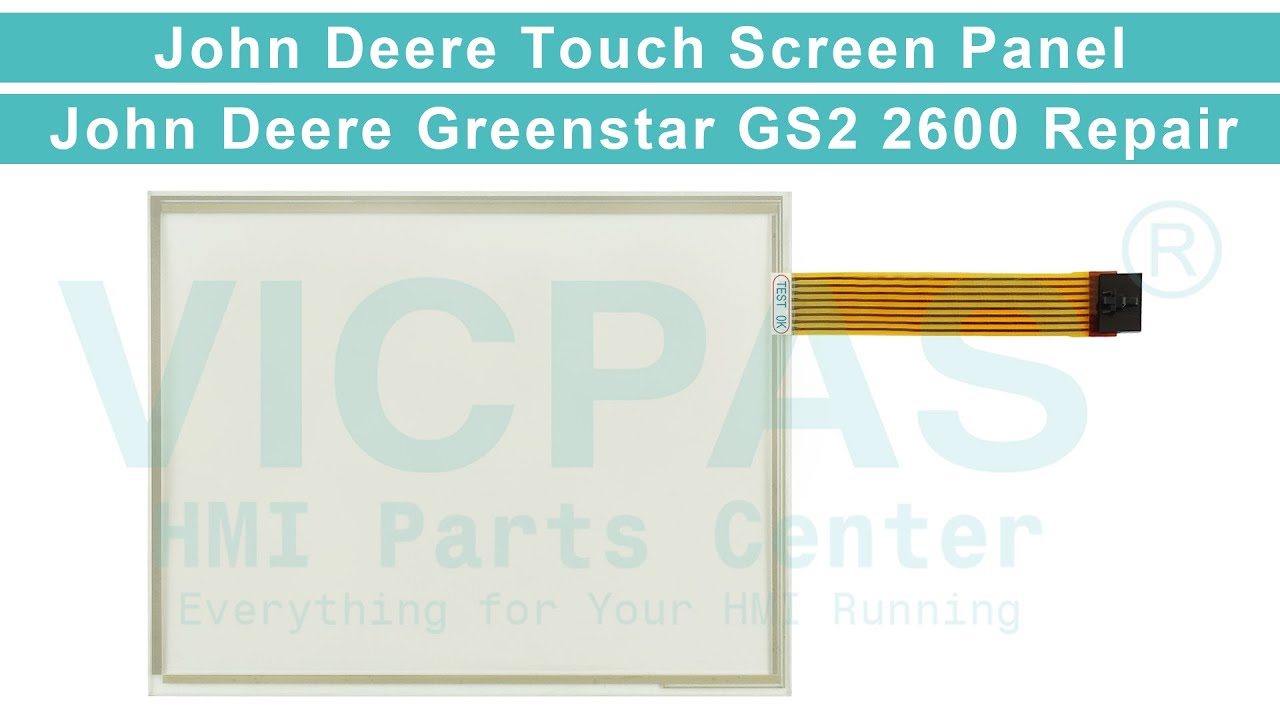 for John Deere Greenstar GS2 2600 Touch Screen Panel Glass? - YouTube