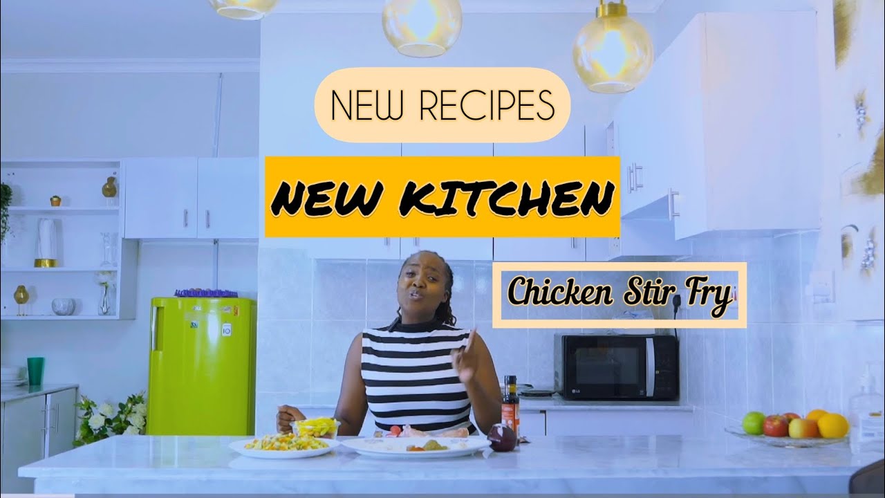 NEW KITCHEN//CHICKEN STIR FRY//NEW EVERYTHING!!😱🫢😱🙊 - YouTube