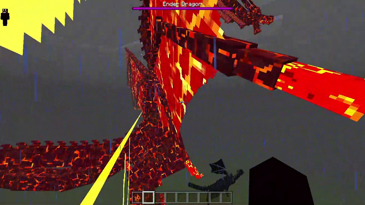 Minecraft Crimson Ghidorah - YouTube