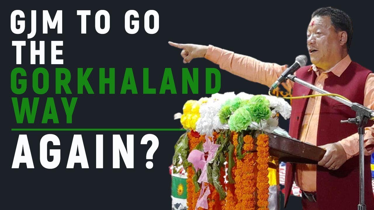 GJM to go the Gorkhaland way again? - YouTube