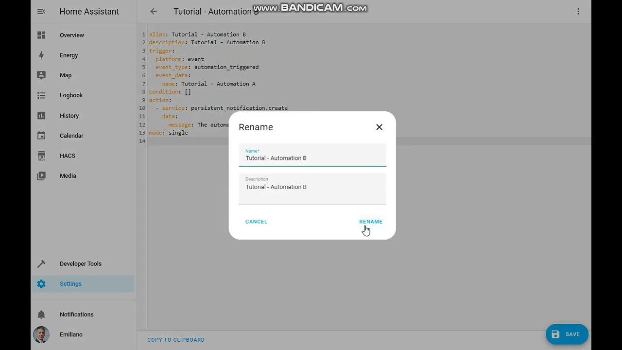 Home Assistant - How to get an automation being triggered when another automation is fired - YouTube