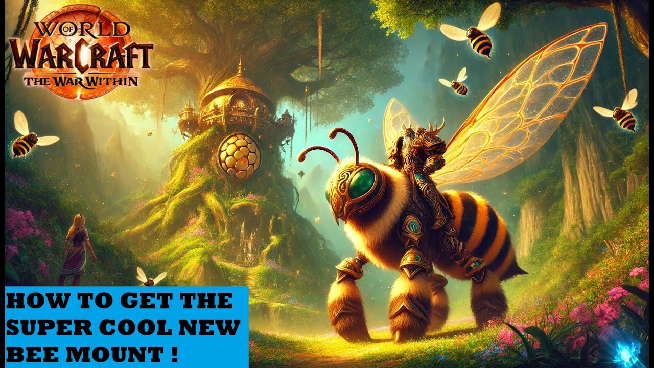 Cool Bee Mount That is Super Easy To Get! + Gold Farm! - The War Within ...