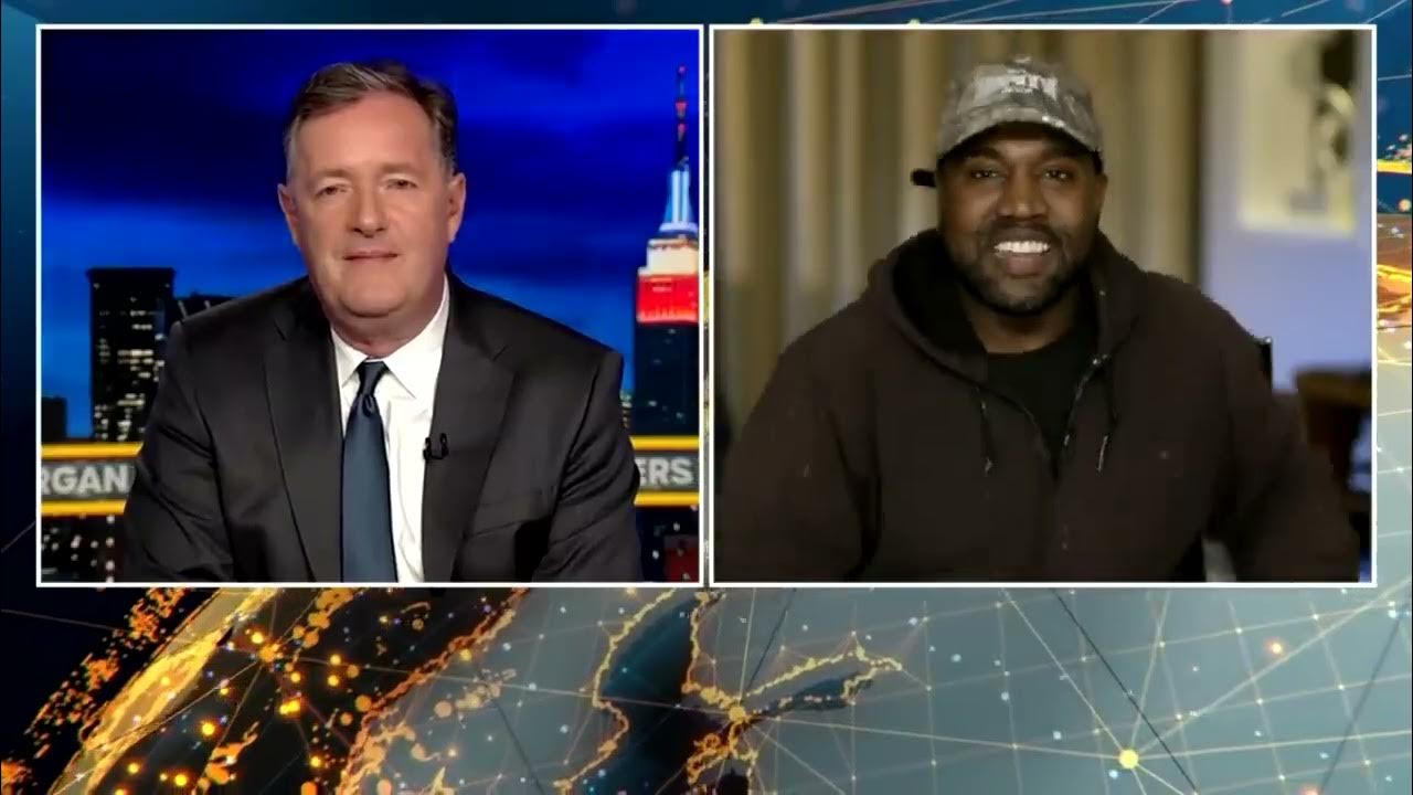 Piers Morgan silenced as Kanye West walks out during interview - YouTube
