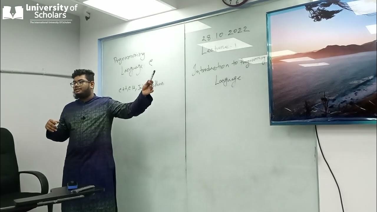 Computer Programming language | Lec-1| CSE| Nurul Islam | University of ...
