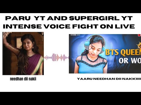 paru yt 🗣️ : to supergirl yt, una inaiku nani pani kaatran dii 🤬 |MADAN LIVE| @PARUGaming😈 - YouTube