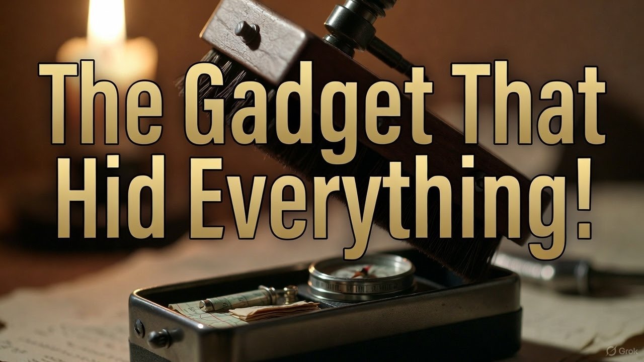 Inside the WWII Spy Survival Kit Hidden Inside a Brush - YouTube