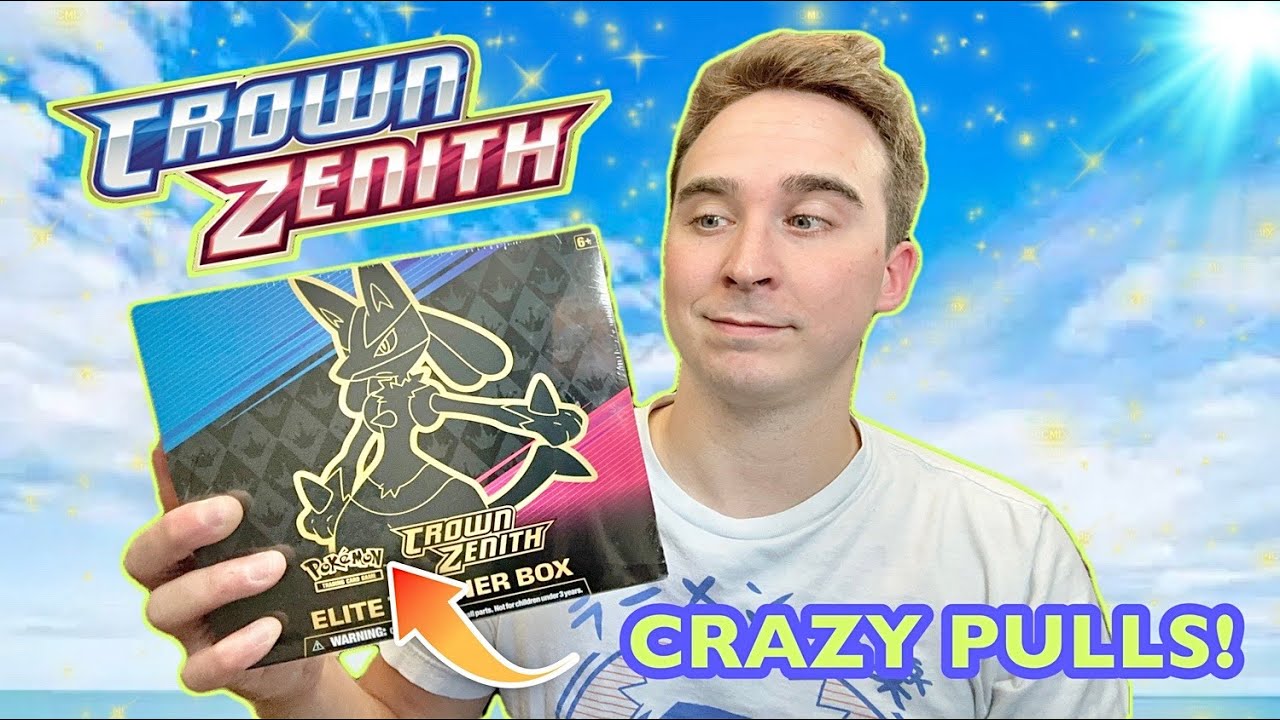 (Don’t miss) CRAZY Crown Zenith Pokémon Opening !!🔥 - YouTube