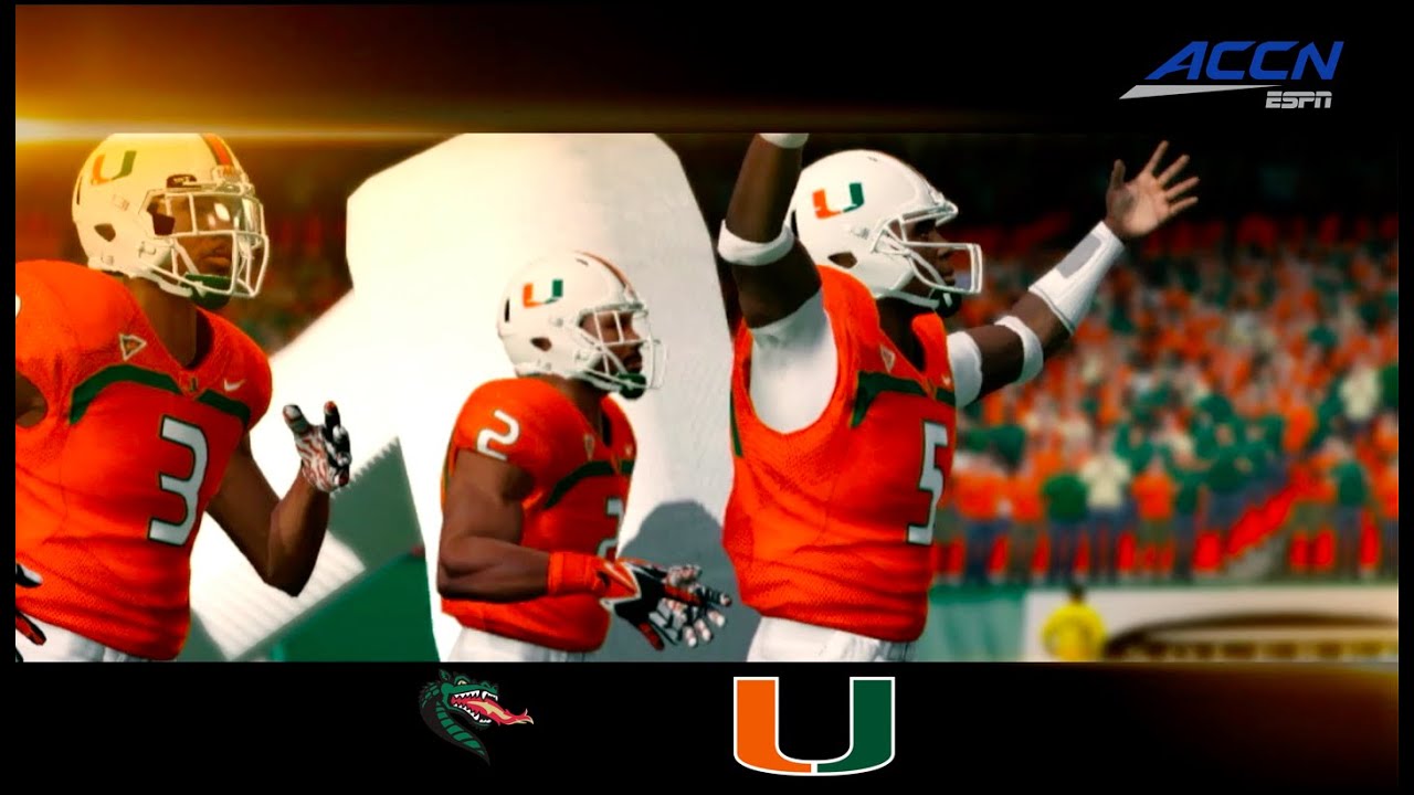 Miami v. UAB (Week 1) (ACC Network) - YouTube