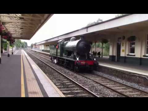 RPSI K2 Class loco 461 - Light Engine - Lisburn 2/7/17 - YouTube