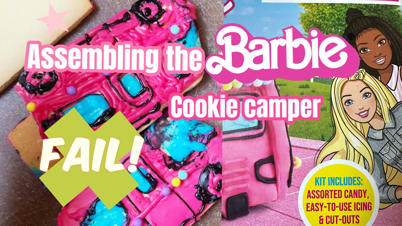 Epic Fail! Barbie Cookie Camper Assembly Gone Wrong - YouTube