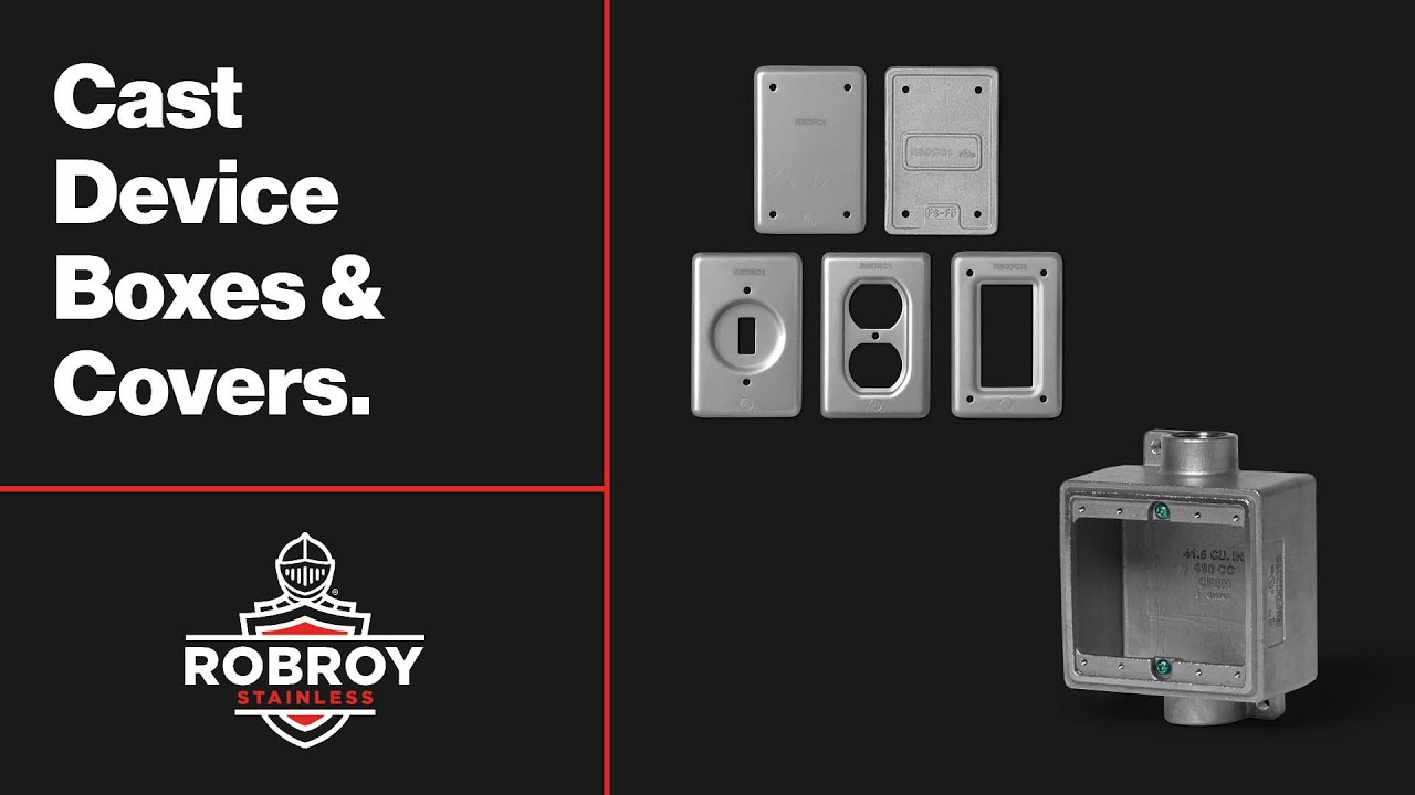 Robroy Stainless Cast Device Boxes and Covers - YouTube