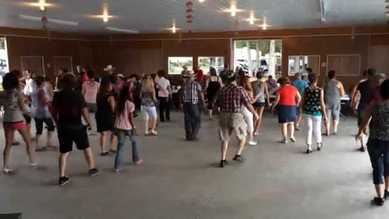 A night like this line dance - YouTube