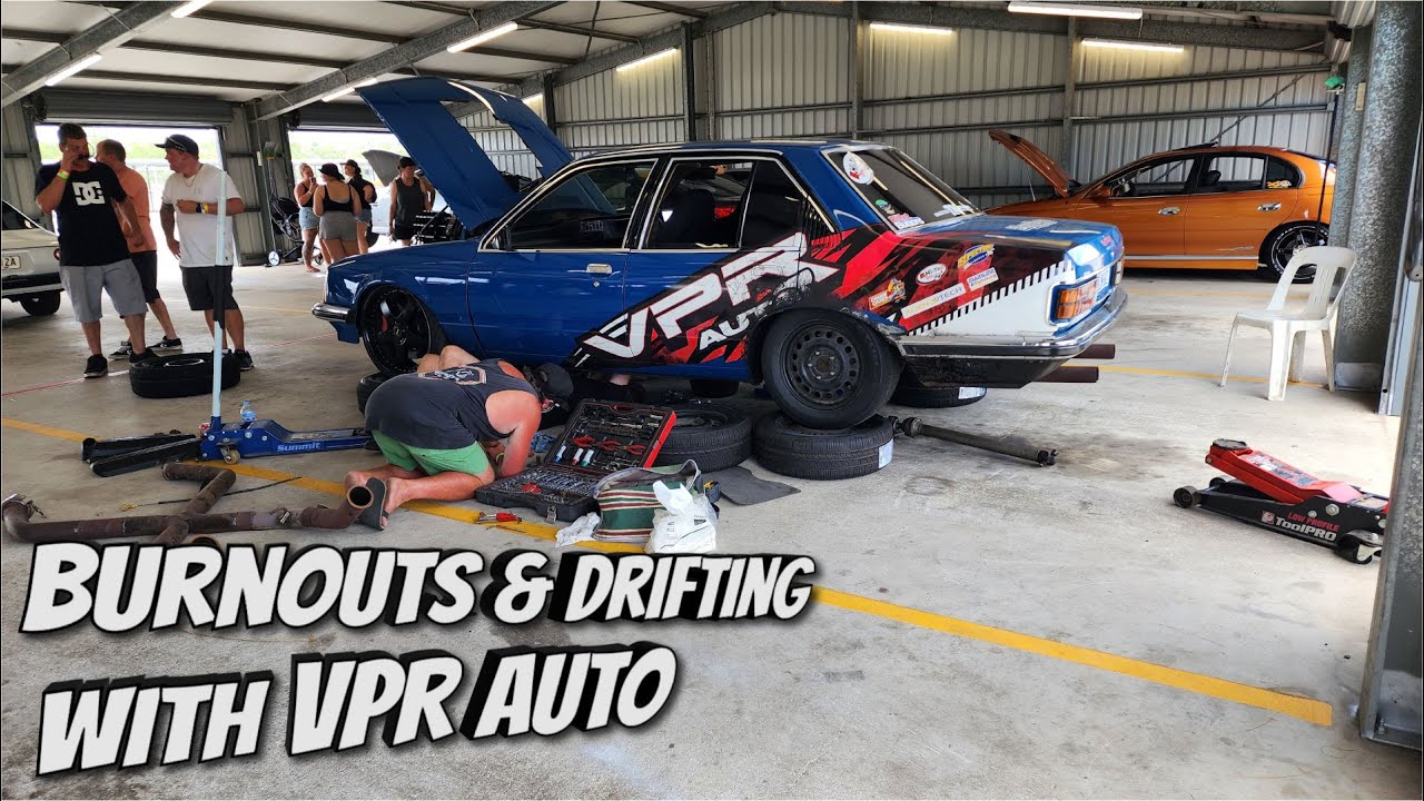 Burnouts and drifting in BLN-60L VPR Auto at Powercruise - YouTube