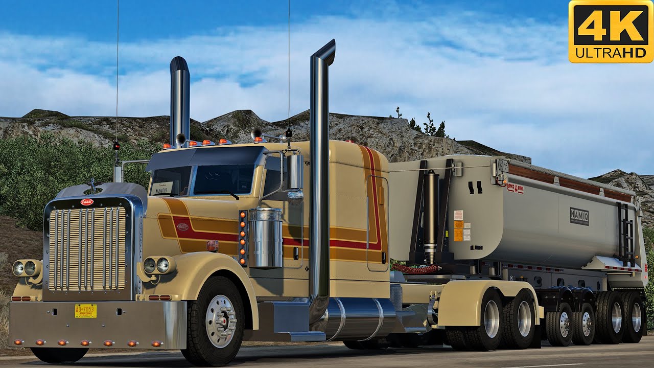 [TS-PC] ATS 4K | PETERBILT 389 | CAT 3406B | ELY 🇺🇸 - TRUCKEE 🇺🇸 - YouTube