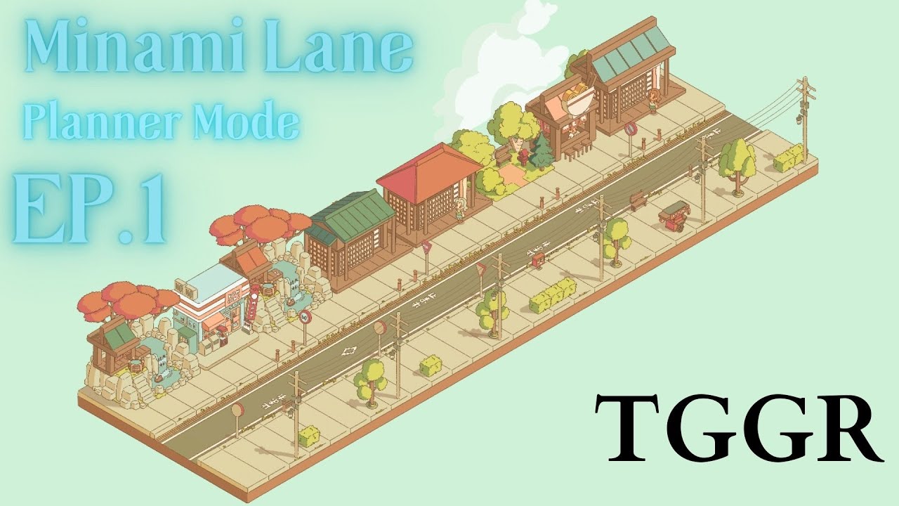 MAKING OUR VERY OWN DREAM STREET! | Minami Lane Planner Mode ep.1 - YouTube