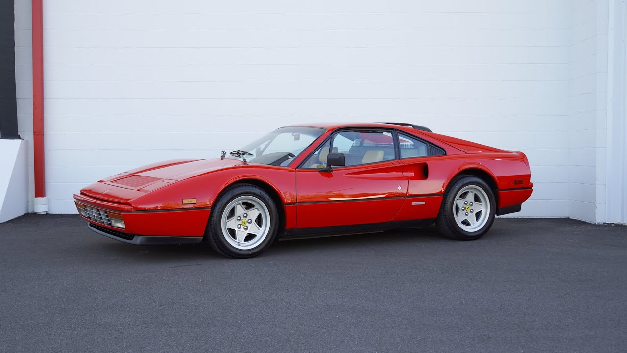 1986 Ferrari 328 GTB Drive - YouTube