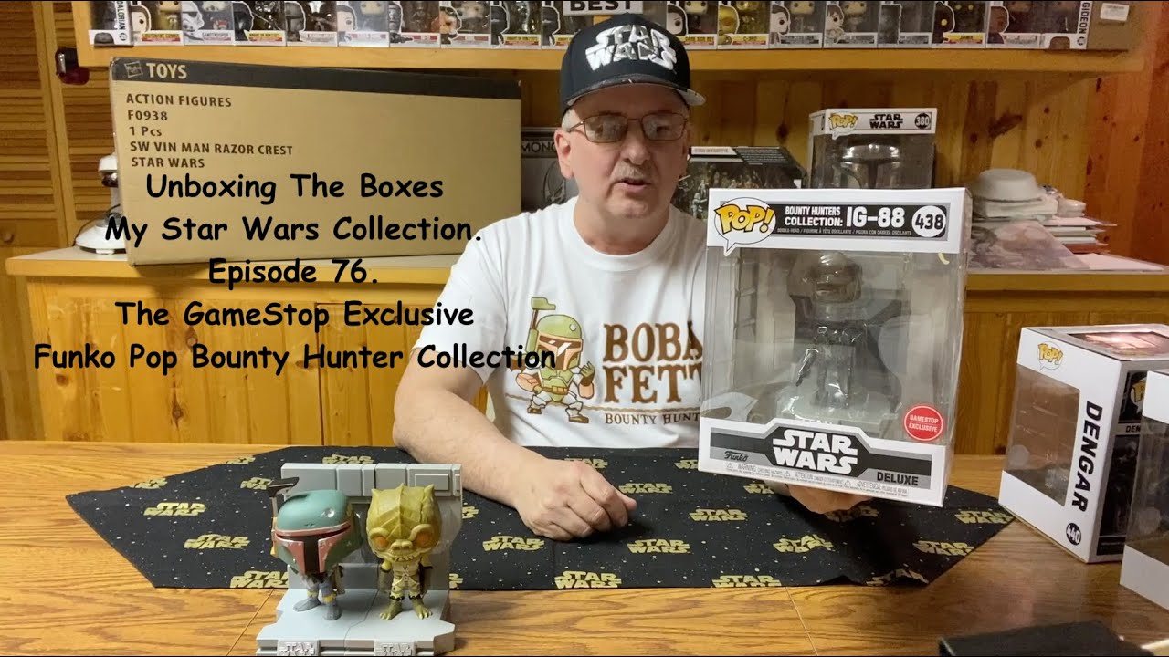 E76 My Star Wars Collection. The GameStop Exclusive, Funko Pop Bounty ...