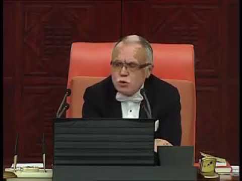 Turk millet vekili imam Huseynden danisir.