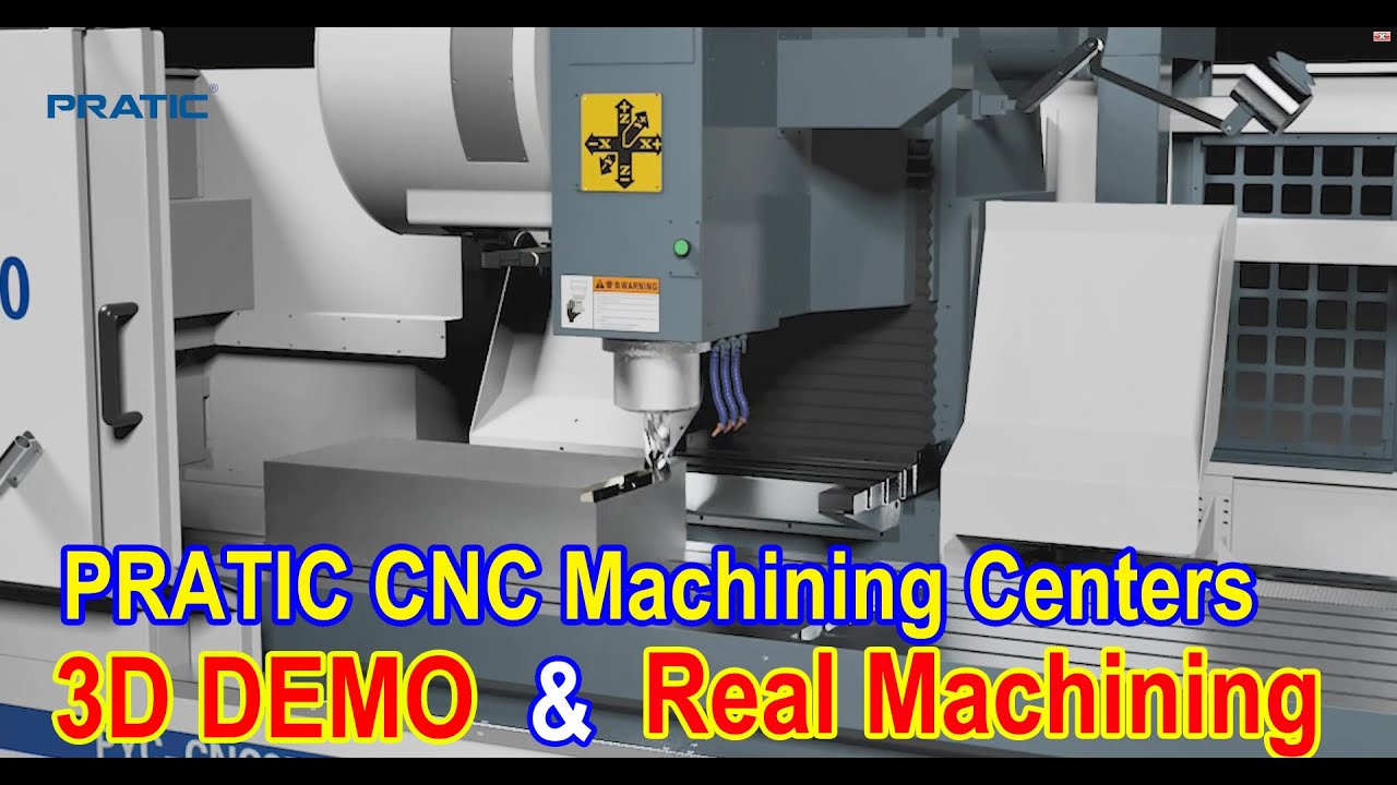 PRATIC CNC-PYC PIC Series 3D Modle Display - YouTube