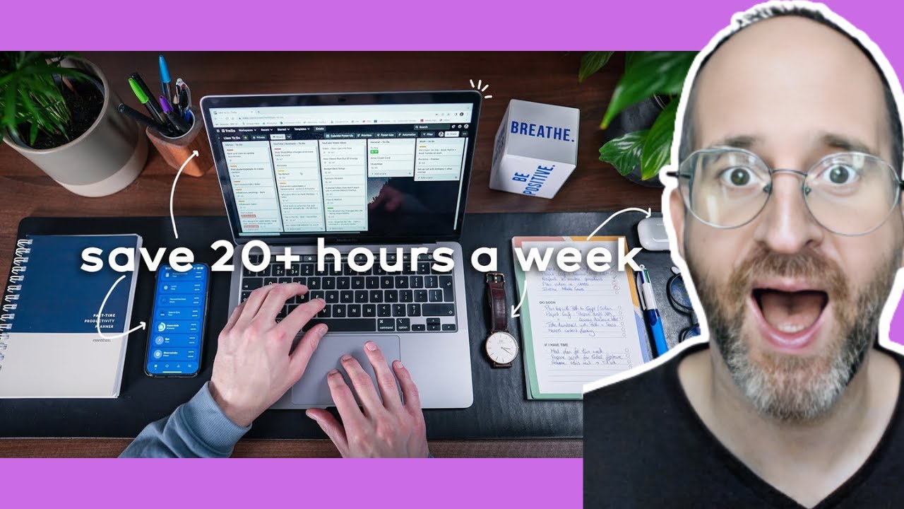 4 ONE-MINUTE Habits That Save Me 20+ Hours a Week - Time Management For ...