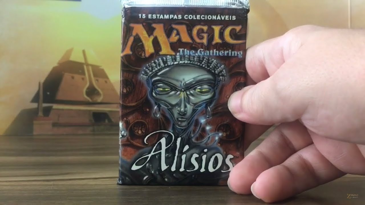 Portuguese Weatherlight Booster Pack Opening MTG - YouTube