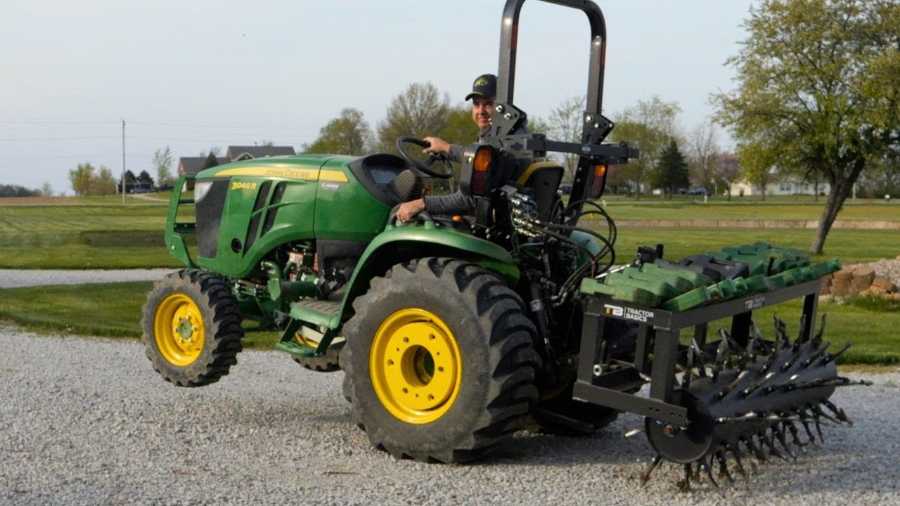 Meh! Independent Steering Brakes ARE FOR LOSERS! Compact Tractor ...