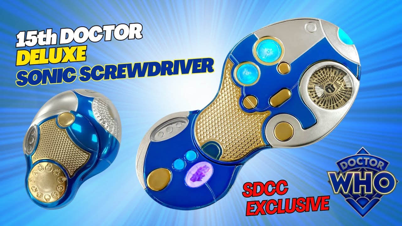 15th Doctor Sonic Screwdriver Deluxe Edition - Review - YouTube