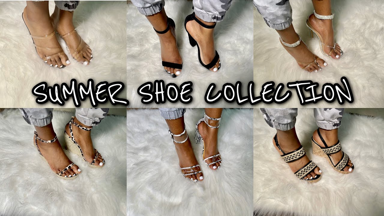 MY AFFORDABLE SUMMER SHOE COLLECTION - YouTube