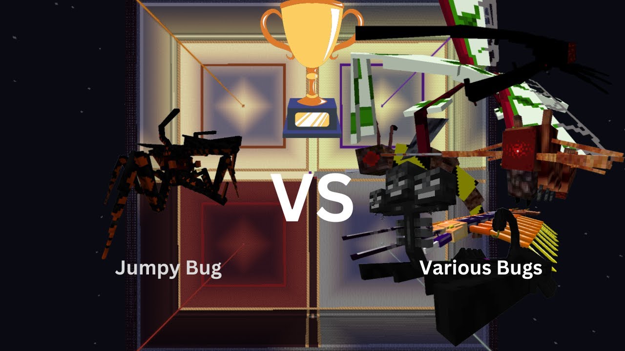 Jumpy Bug vs Various Bugs - YouTube