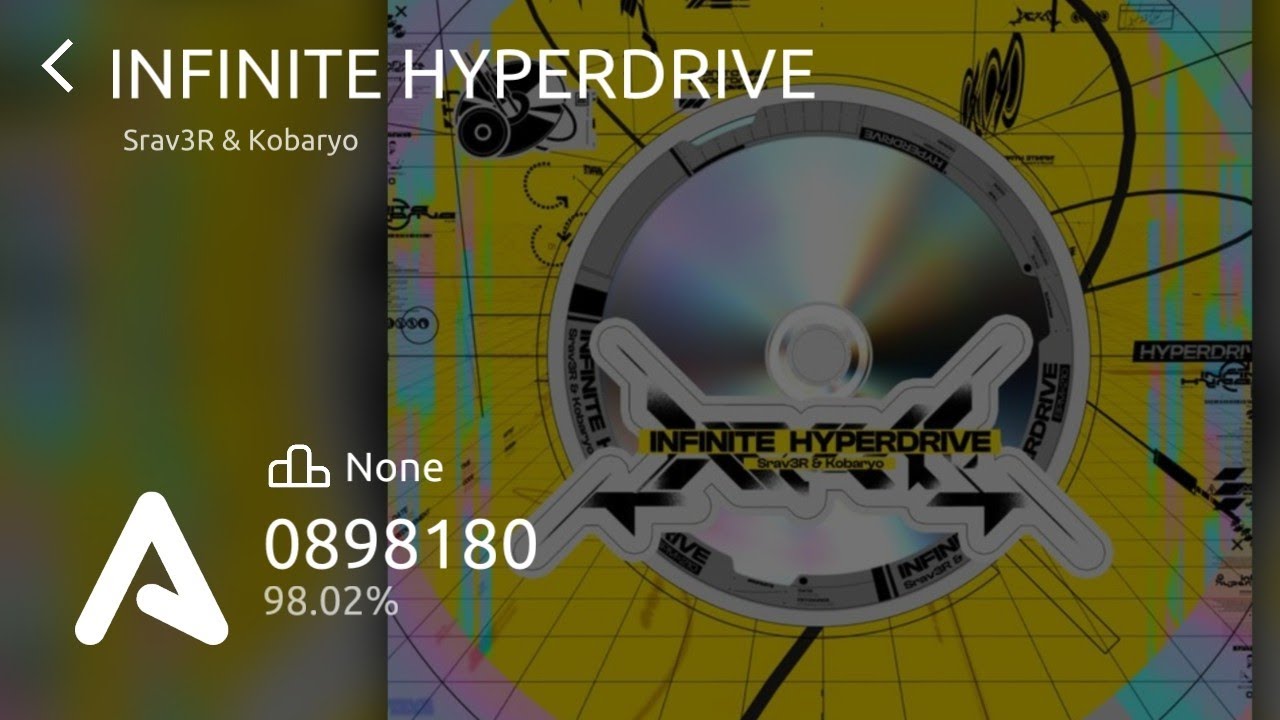 [Phigros Fanmade] INFINITE HYPERDRIVE - Srav3R & Kobaryo [Simple Edit ...