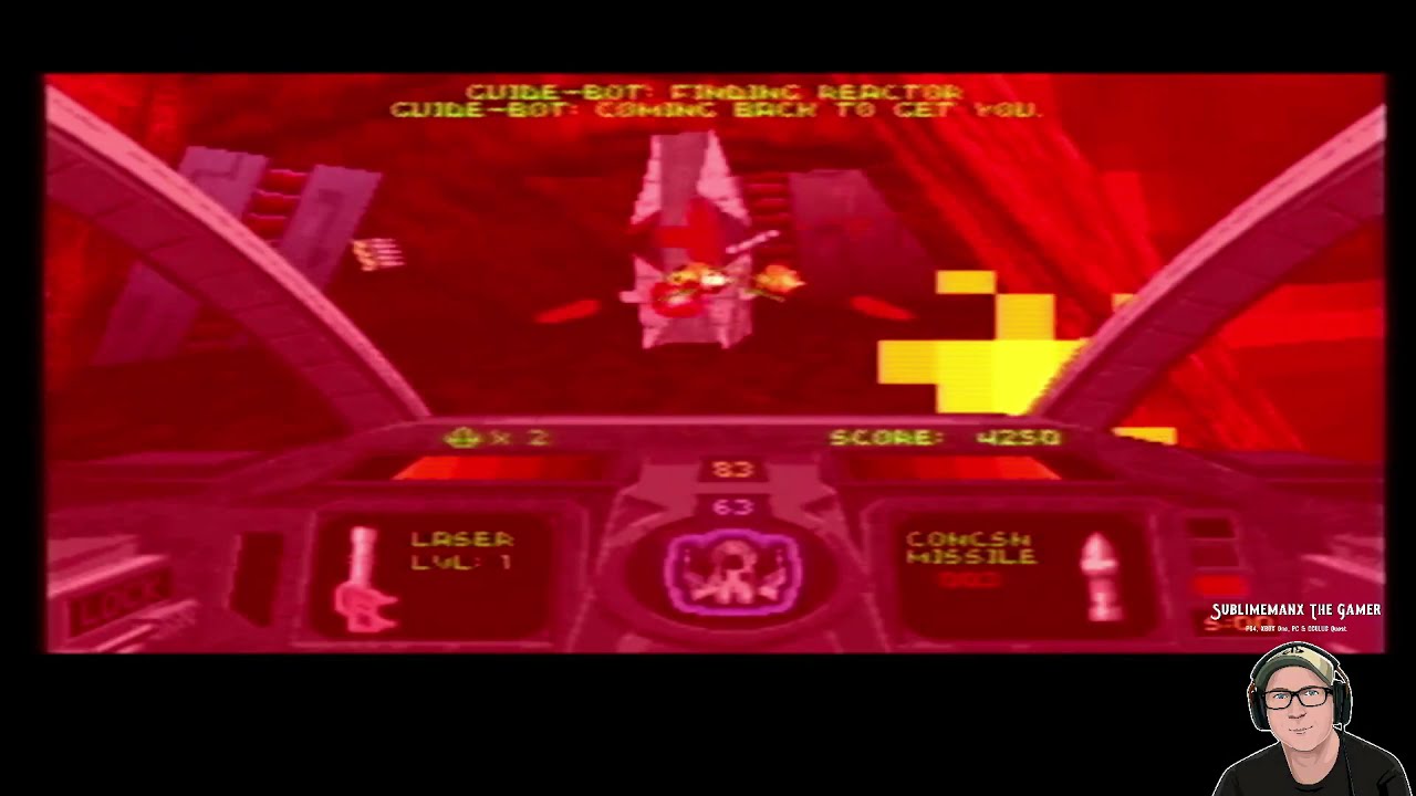 Descent 2 - PlayStation 1 Gameplay (1996) - YouTube